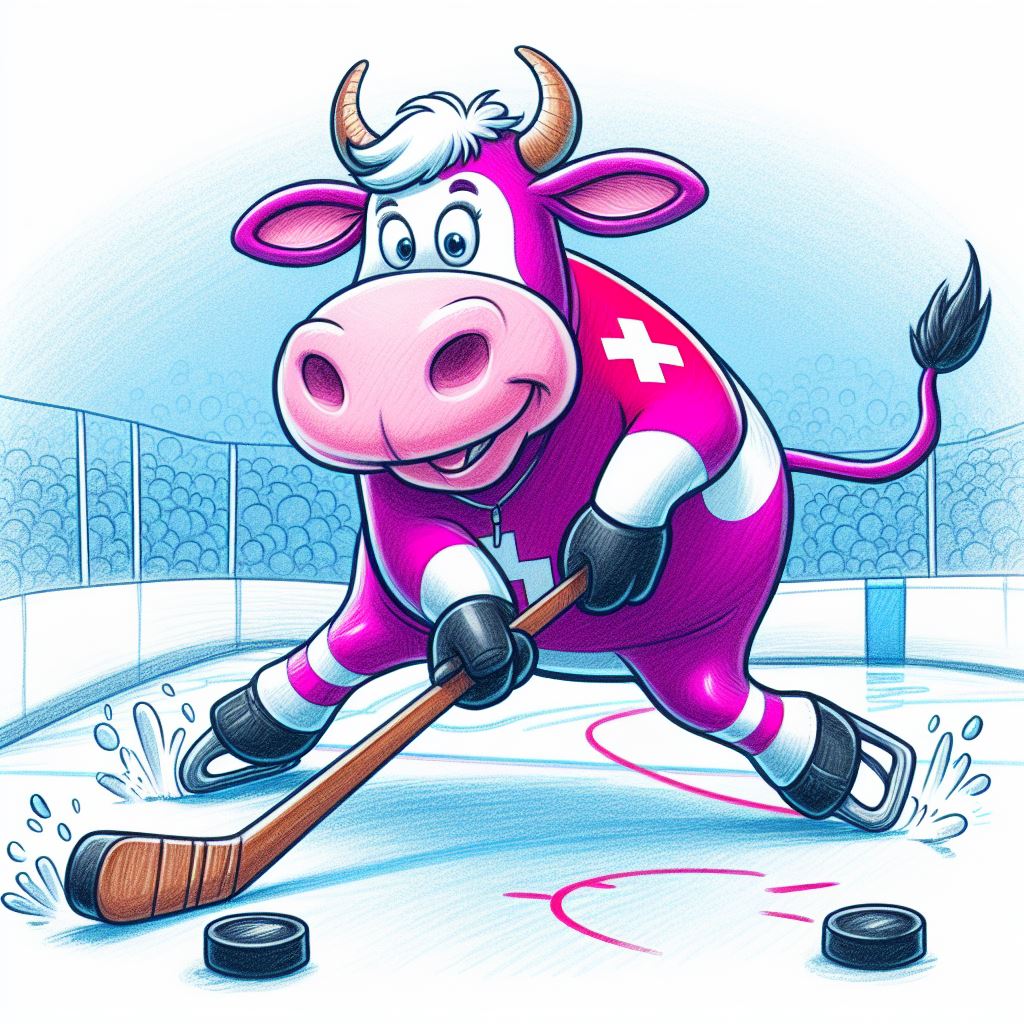 La Fédération suisse de hockey sur glace commercialise un palet en or à ...